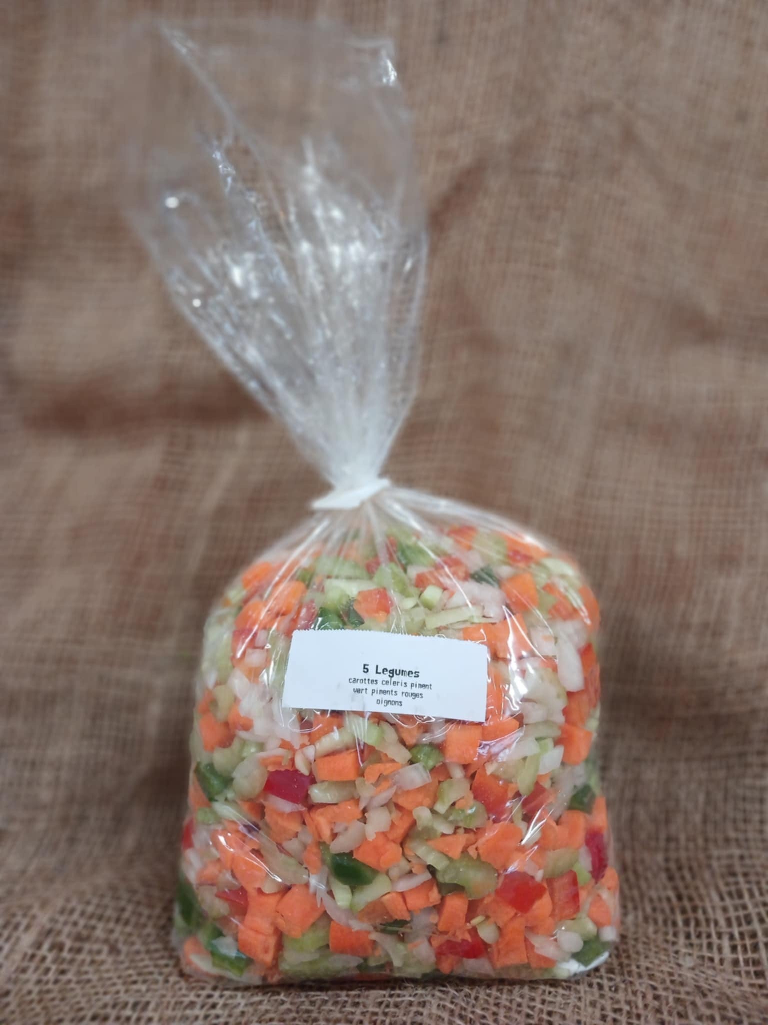 Mélange 5 légumes | Fruits et légumes RG Inc. 29 Lamartine Est L'Islet ...